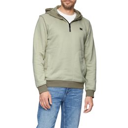 s.Oliver Herren Hoodie, braun, Gr. S, unifarben, Sweatware, Obermaterial: 70% Baumwolle, 30% Polyester, Sweatshirts, mit Kapuze