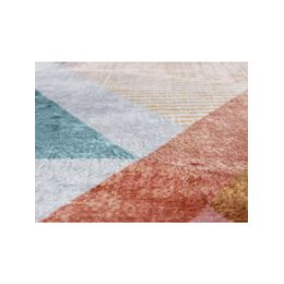 Teppich, B:140cm H:6mm L:200cm, bunt, Kunstfaser, Polyester, Wohnzimmer, Teppiche