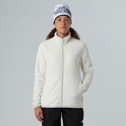 The North Face Damen Fleecejacke "W GLACIER FLEECE JACKET", weiß, Gr. XL, Obermaterial: 100% Polyester, Jacken