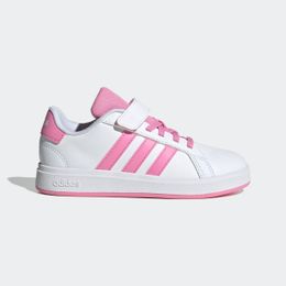 M&auml;dchen Sneaker "GRAND COURT 2.0 KIDS", adidas Sportswear, Gr. 34ftwwht, blipnk, cschwarz, Synthetik, Textil, Schuhe, Design auf den Spuren des