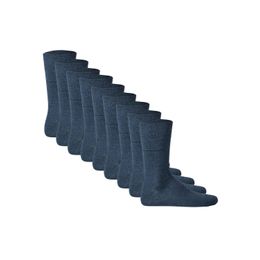 Tom Tailor Herren Kurzsocken "Socken 9er Pack", Gr. 39, blau, Obermaterial: 77% Baumwolle CO. 20% Polyamid PA. 3% Elasthan EL., Socken
