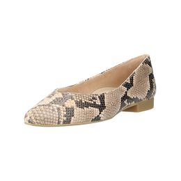 Paul Green Damen Ballerina "Paul Green Ballerinas Leder", Gr. 38,5beige, Leder, Schuhe