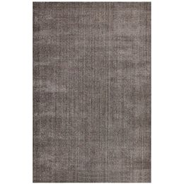 Teppich, B:40cm H:10mm L:60cmanthrazit, Schurwolle, Viskose, Wolle, Wohnzimmer, Teppiche
