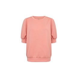 soyaconcept Damen Langarmhemd "Soya Concept Shirt SC-BANU"4635 peach pink, Gr. XS, Obermaterial: 48% Modal, 48% Polyester, 4% Elasthan, Hemden