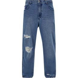 Bequeme Jeans Karl Kani "Karl Kani Herren", Herren, Gr. 28, Normalgr&ouml;&szlig;en, blau indigo, 100% Baumwolle, Jeans