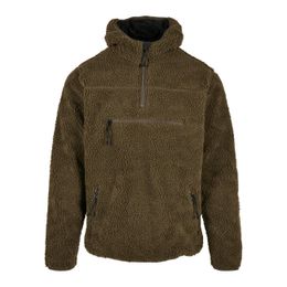 Brandit Damen Anorak "Brandit Herren Teddyfleece Worker Pullover"olive, Gr. 4XL, unifarben, 100% Polyester, Jacken