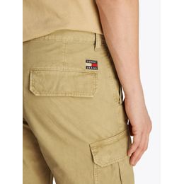 Tommy Jeans Herren Cargoshorts "TJM OTIS TWILL REG CARGO SHORT"relic tan, Gr. 36, Twill, Obermaterial: 100% Baumwolle, Hosen