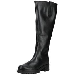 Gabor COMFORT Damen Stiefel "Gabor Comfort Stiefel Leder", Gr. 39schwarz, Leder, Schuhe