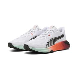 Puma Herren Trainingsschuh "PWR Hybrid Trainingsschuhe Erwachsene", Gr. 43, wei&szlig;, Obermaterial: Textil, Synthetik; Futter: Textil; Innensohle: