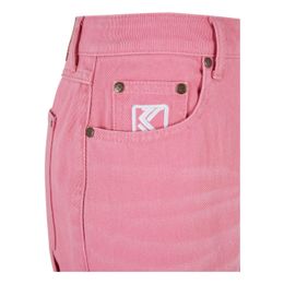 Karl Kani Damen Bequeme Jeans "Karl Kani Damen Karl Kani OG Baggy Workwear Pants"rose, Gr. XS, unifarben, 100% Baumwolle, Jeans