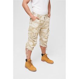 Brandit Damen Stoffhose "Brandit Herren Urban Legend Cargo 3/4 Shorts"sandcamo, Gr. S, unifarben, 100% Baumwolle, Hosen
