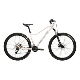 KROSS Mountainbike "KROSS Mountainbike Hardtail 27,5" LEA 3.0 rosa 16 G&auml;nge", 38cm, 27,5 Zoll (69,85cm) hinten: 27,5 Zoll (69,85cm)pink, schwarz,