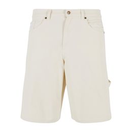 Cargoshorts Karl Kani "Karl Kani Herren Karl Kani OG Shorts", Herren, Gr. M, US-Gr&ouml;&szlig;en, sanftes wei&szlig;, 100% Baumwolle, unifarben, loose fit, Hosen
