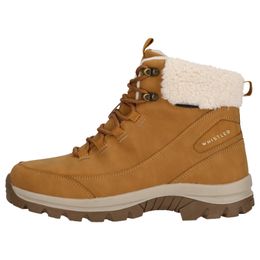 WHISTLER Damen Winterboots "Cassa W Boot WP", Gr. 41, braun, Synthetik, Textil, Schuhe, Winterstiefel,Schn&uuml;rstiefel, Winterschuhe, wasserdicht,
