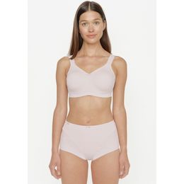SuSa Damen Minimizer-BH "London", Gr. 85, beige, Obermaterial: 76% Polyamid, 24% Elasthan, BHs, vorgeformte Cups, Spitze, blickdicht, elastisch