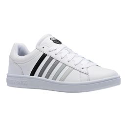 K-Swiss Herren Sneaker "COURT WINSTON", Gr. 44weiß, schwarz gradient, weiß, Leder, Schuhe