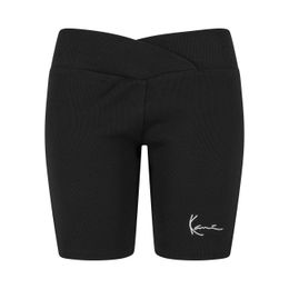 Karl Kani Damen Shorts "Karl Kani Damen"schwarz, Gr. XS, 97% Baumwolle, 3% Elasthan, Hosen