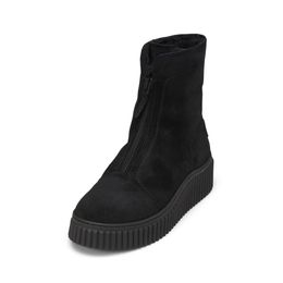 Marc O'Polo MARC O'POLO Damen Winterboots "mit Rei&szlig;verschluss vorne", Gr. 37schwarz, Obermaterial: 100% Leder (Rind), unifarben, Schuhe