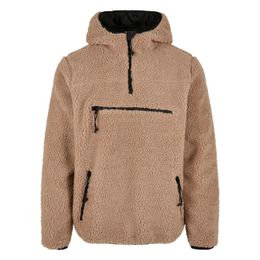 Brandit Damen Anorak "Brandit Herren Teddyfleece Worker Pullover"camel, Gr. M, unifarben, 100% Polyester, Jacken