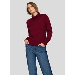 Rabe Damen Strickpullover "Pullover"rot, Gr. 46, unifarben, 46%Modal, 40%Polyacryl, 14%Polyamid, Pullover