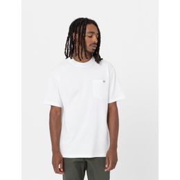 Dickies Damen T-Shirt "Dickies Workwear T-Shirt LURAY POCKET TEE SS WHITE"wei&szlig;, Gr. L, Obermaterial: 100% Baumwolle, Shirts
