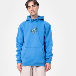 Santa Cruz Herren Kapuzensweatshirt "WINKOWSKI DOPE PLANET 2 CENTRE HOOD", blau, Gr. M, Obermaterial: 80% Baumwolle, 20% Polyester, Sweatshirts