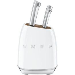 Smeg KBSF02WH Messerblock-Set wei&szlig;