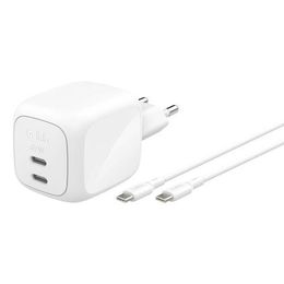 Belkin Ladeger&auml;t Dual USB-C 67W PD PPS+2m Kabel WCH020kq2MWH-B6