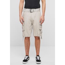 Brandit Herren Cargoshorts "Brandit Herren Savage Vintage Cargo Shorts"wei&szlig;, Gr. 5XL, 100% Baumwolle, Hosen
