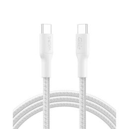 Belkin USB-C/USB-c Kabel 240W 2m geflochten, wei&szlig; CAB025hq2MWH