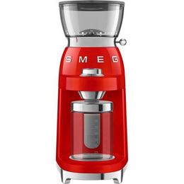 Smeg CGF03RDEU Kaffeem&uuml;hle Rot