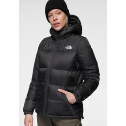 The North Face Damen Daunenjacke, schwarz, Gr. XL, Obermaterial: 100% Nylon. Futter: 100% Polyester. Wattierung: 90% Daunen, 10% Federn, Jacken,