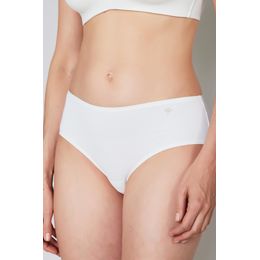 JOOP! JOOP Damen Panty "Sensation", Gr. 42, wei&szlig;, Obermaterial: 85% Polyamid, 15% Elasthan, unifarben, Unterhosen, mit ultraflachem Bund