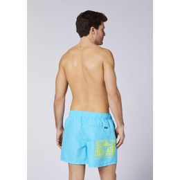 Chiemsee Herren Badeshortsriver blau, Gr. M, 100% Polyester, Badehosen
