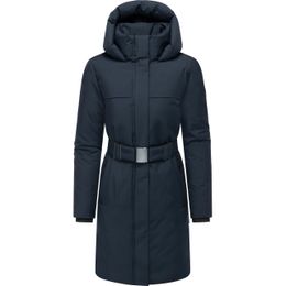 Navahoo Damen Wintermantel "Gipfelspass XIV", blau, Gr. S, Obermaterial: 100% Polyester. Innenfutter: 100% Polyester. Wattierung: 100% Polyester.