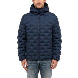 Mustang Herren Outdoorjacke "Herren Style Westchase", blau, Gr. L, unifarben, Popeline, 100% Polyester, Jacken