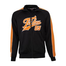 Fubu Herren Allwetterjacke "Fubu Herren FM213-002-1 Varsity Track Jacket"schwarz, Gr. S, mehrfarbig, 100% Polyester, Jacken