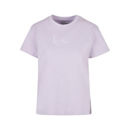 Karl Kani Herren T-Shirt "Karl Kani Damen KW221-001-1 Small Signature Tee purple"lila, Gr. M, 100% Baumwolle, Shirts