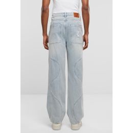 Karl Kani Herren Bequeme Jeans "Karl Kani Herren", blau, Gr. 28, 85% Baumwolle, 15% Polyester, Jeans
