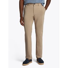 Tommy Hilfiger Herren Chinohose "DENTON KNIT TECH", grün, Gr. 33, unifarben, Web, Obermaterial: 57% Elastomultiester, 43% Polyester, Hosen, Straight