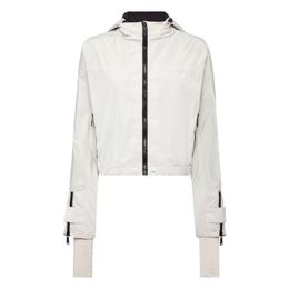 Plein Sport Damen Yoga-Sweatjacke "Scratch", grau, Gr. M, Obermaterial: 100% Polyester. Futter: 100% Polyester, Sweatjacken