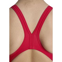 arena M&auml;dchen Badeanzug "G DYNAMO JR ONE PIECE R f&uuml;r M&auml;dchen", rot, Gr. 128, Obermaterial: 80% Polyamid, 20% Elasthan. Futter: 100% Polyester,