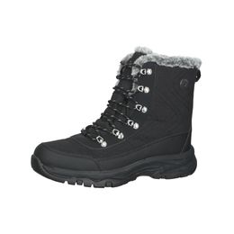Skechers Damen Schn&uuml;rstiefel "Skechers Stiefel Lederimitat", Gr. 41schwarz, Lederimitat, Schuhe