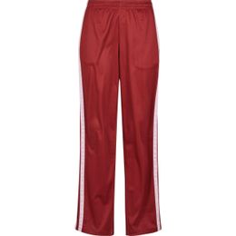 Karl Kani Damen Jogginghose "Karl Kani Og Mesh Trackpants"dunkelrot, pink, Gr. M, 100% Polyester, Hosen
