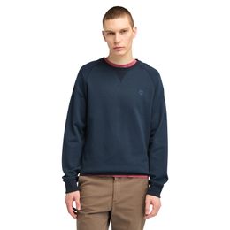 Timberland Herren Sweatshirt "EXETER RIVER Brushed Back Crew Swea", blau, Gr. M, Obermaterial: 85% Baumwolle, 15% Polyester, Sweatshirts