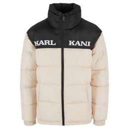 Karl Kani Herren Winterjacke "Karl Kani Karl Kani Retro Essential Puffer Jacket"light sand, Gr. L, mehrfarbig, 100% Polyester, Jacken