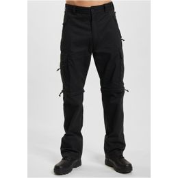 Brandit Herren Cargohose "Brandit Brandit Kombi Basic Pants", schwarz, Gr. XL, unifarben, 100% Baumwolle, Hosen