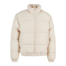 Karl Kani Herren Winterjacke "Karl Kani Herren KM233-052-4 KK Chest Signature Puffer Jacket", beige, Gr. S, unifarben, 100% Polyester, Jacken
