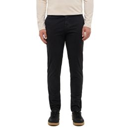 Mustang Herren 5-Pocket-Hose "Herren Style Daytona Chino", braun, Gr. 36, unifarben, Twill, 97% Baumwolle, 3% Elasthan, Hosen