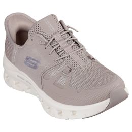 Skechers Damen Slip-On Sneaker "Vegan Slip-ins: Glide-Step Pro", Gr. 39, grau, Synthetik, Textil, Schuhe, Trekkingschuh, Slipper, Freizeitschuh mit